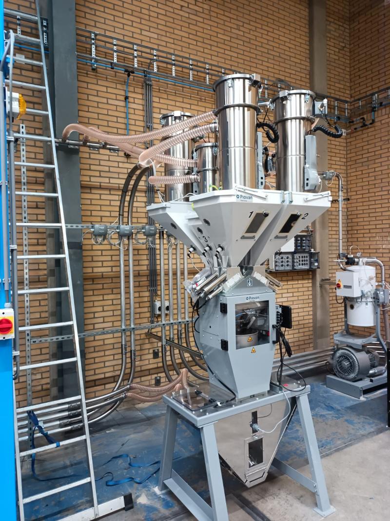 Gravimetric batch mixer | CS plastics